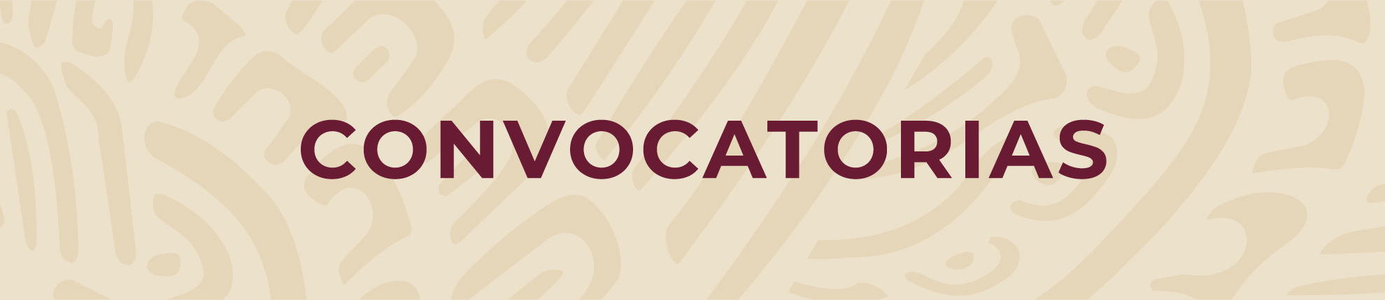 CONVOCATORIAS DE LA DIRECCIÓN DE OPERACIÓN