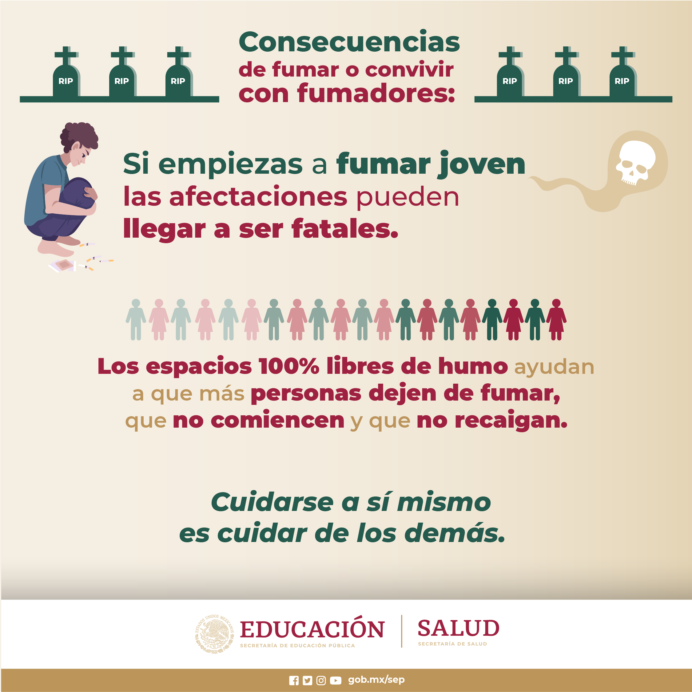 ¿Sabes qué son los espacios libres de humo?